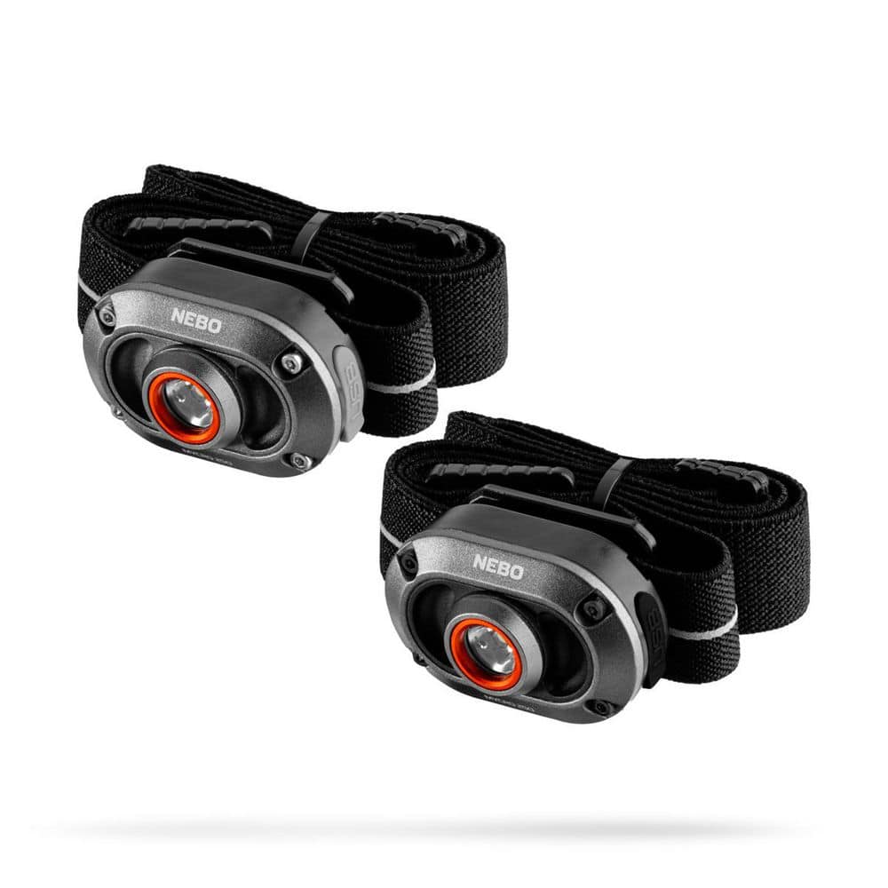 NEBO Mycro 250 Lumens RC Battery LED Headlamp Flashlight NEB-HLP-1010 ...