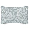 Blue Ivy Blue Polyester Boudoir Decorative Throw Pillow 14X20 ...