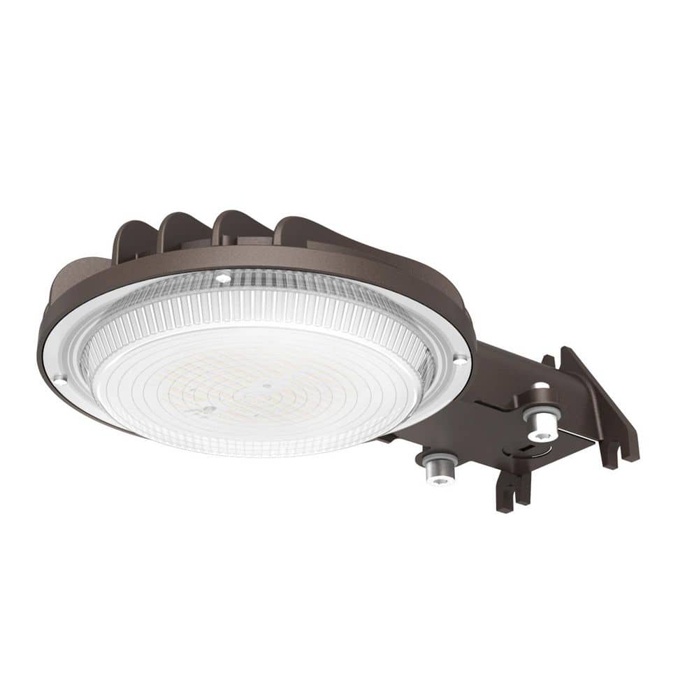 New Sight Lighting Bronze Integrated LED Dusk to Dawn Area Light 60 ...