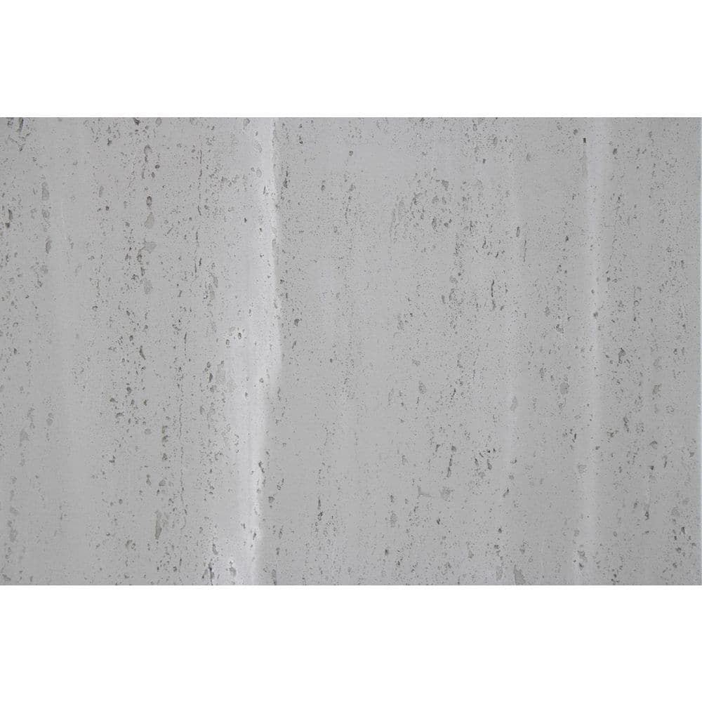 Ejoy 48 in. x 24 in. x 1 in. Travertine Gradient White Natural Flexible ...
