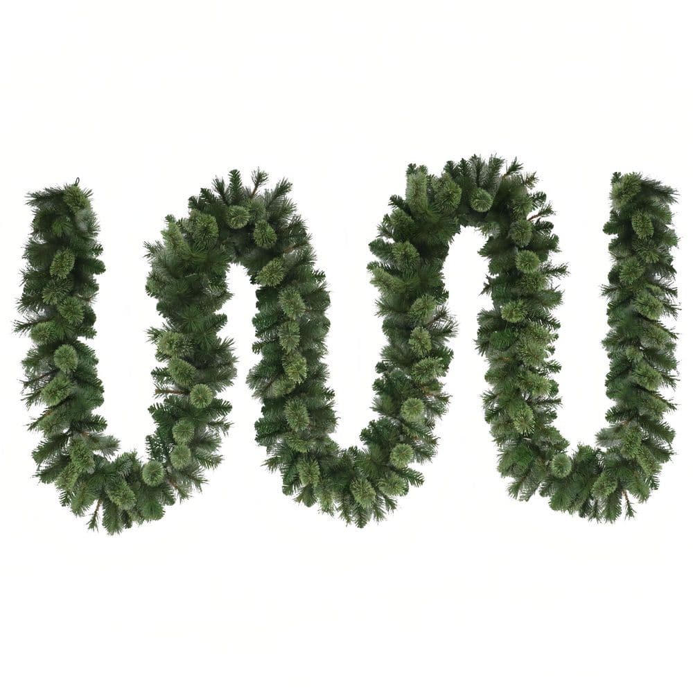 Puleo International 20 ft. x 10 in. Teton Pine Artificial Christmas Garland TTP-G20-10 - The ...