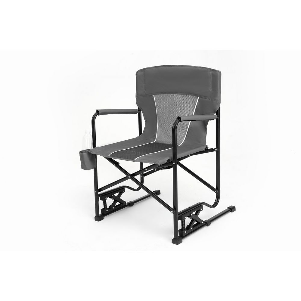 Outdoor Freestyle Rocker Camping Chair Portable Folding with Solid ...