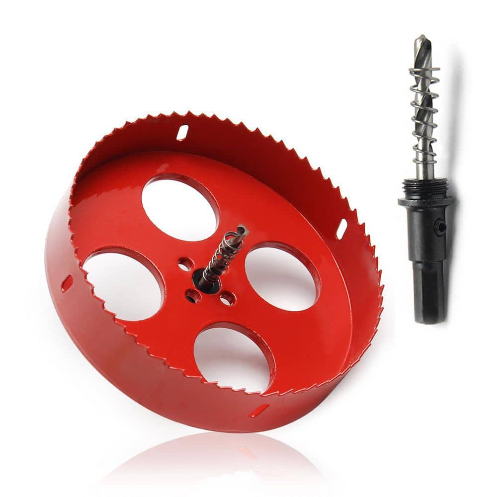 Bimetal 8.58 Professional Hole Saw Drill Bits Cutter with Triangular ...