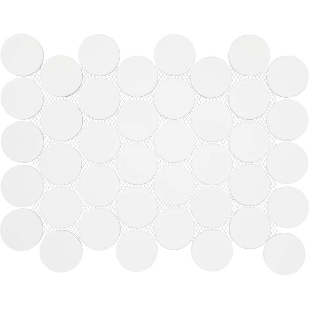 Daltile Restore White 2-3/4 in. x 3-1/4 in. Glazed Porcelain Jumbo ...