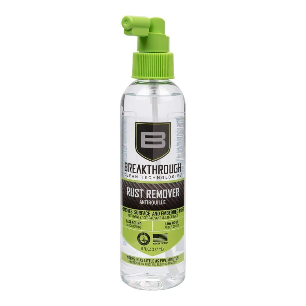 B BREAKTHROUGH CLEAN TECHNOLOGIES Rust Remover, 6 oz. Spray Bottle BT ...