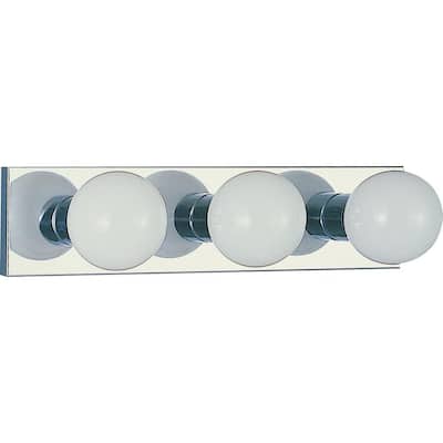 Volume Lighting 5-Light Indoor Chrome Movie Beauty Makeup Hollywood ...