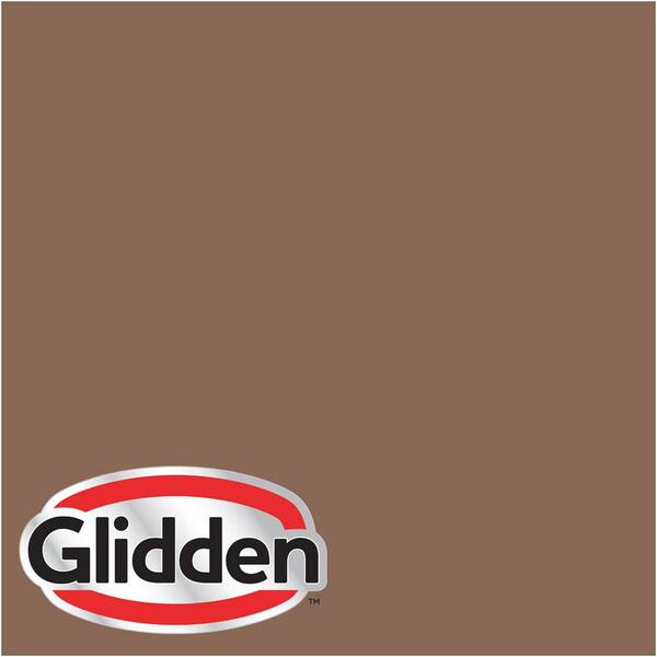 Glidden Premium 1-gal. #HDGO39D Toast Brown Semi-Gloss Latex Exterior ...