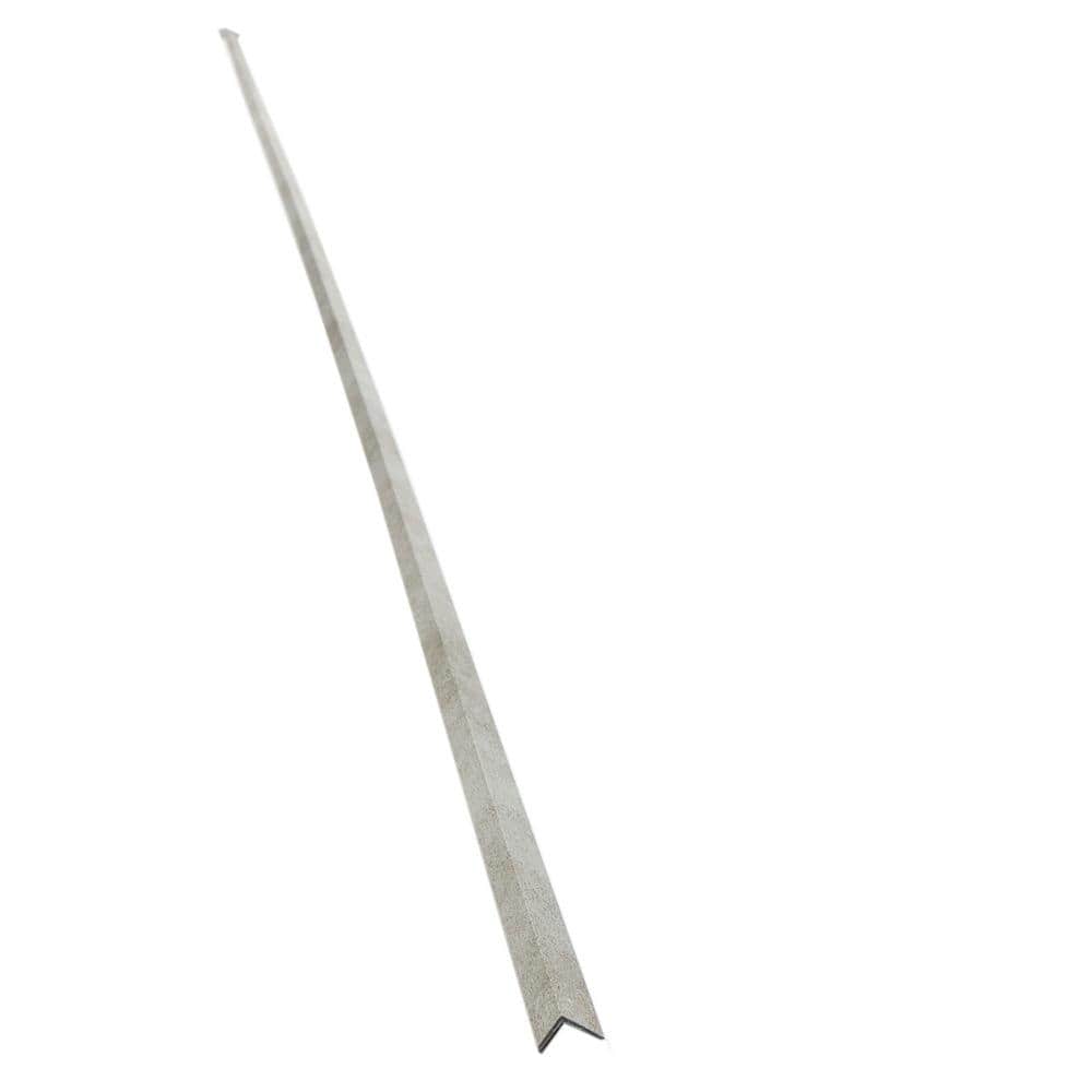 PALISADE Wind Gust 94 in. Vinyl Backsplash Accessory L Trim(5-Pack ...