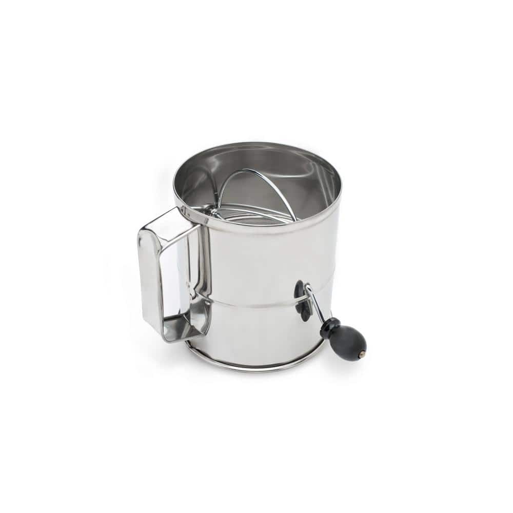 Fox Run Flour Sifter 8 Cup 4655 - The Home Depot