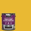 BEHR PREMIUM 1 gal. #OSHA-6 OSHA SAFETY YELLOW Textured Low-Lustre ...