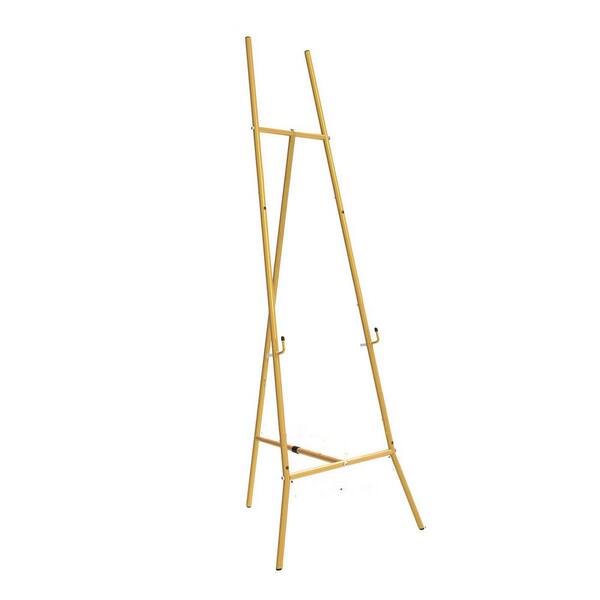 Adjustable 3-Tier Metal Easel Stand for Signs and Paintings with Gold ...