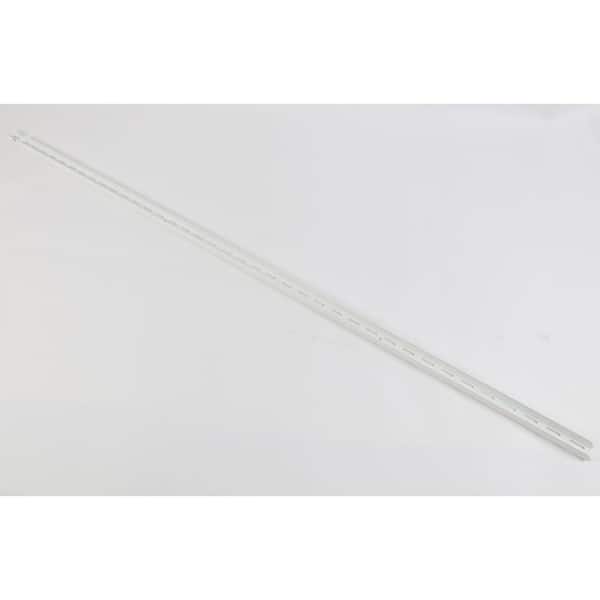 Everbilt 48 in. Regular Duty Metal Vertical Rail-Shelving Hardware ...