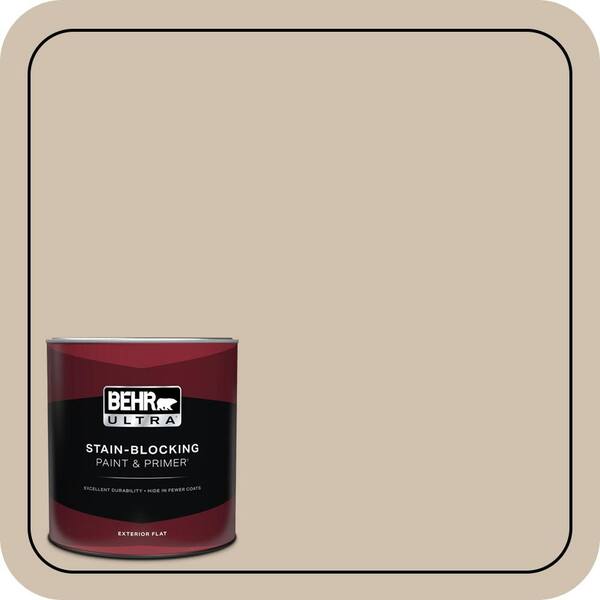 BEHR ULTRA 1 qt. Home Decorators Collection #HDC-NT-13 Merino Wool Flat ...