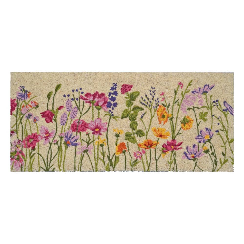 Calloway Mills Blooming Garden Multi-Colored 18 in. x 40 in. Indoor or ...