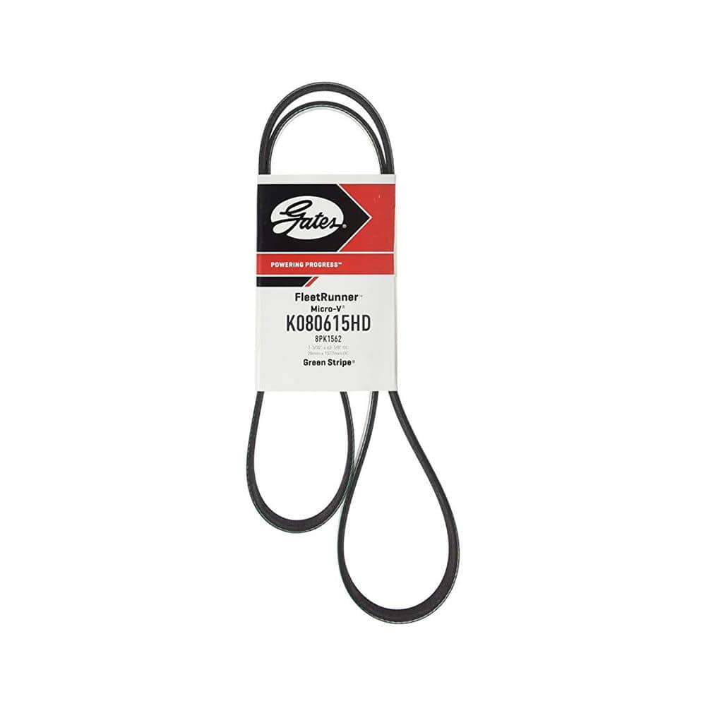 Gates FleetRunner Heavy Duty Micro-V Belt - Fan and Air Conditioning ...