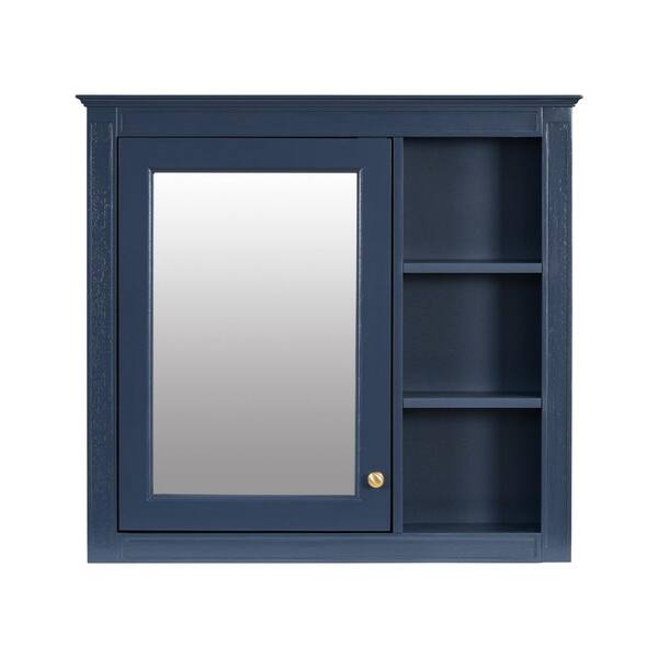 Ziyudura 30 In W X 28 In H Rectangular Mdf Board Surface Mount