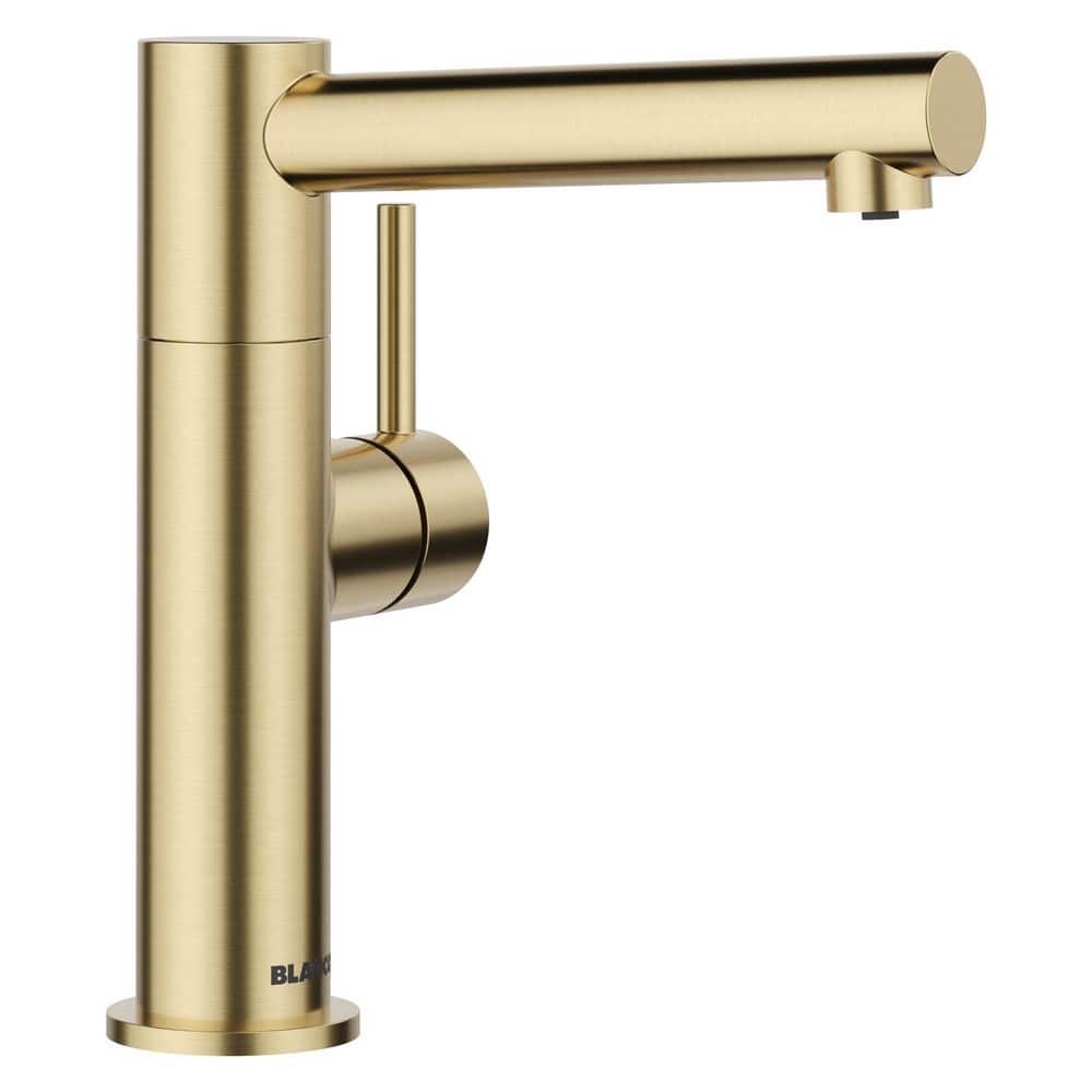 Blanco Alta II 1 Handle Beverage Faucet in Satin Gold 527566 - The Home ...