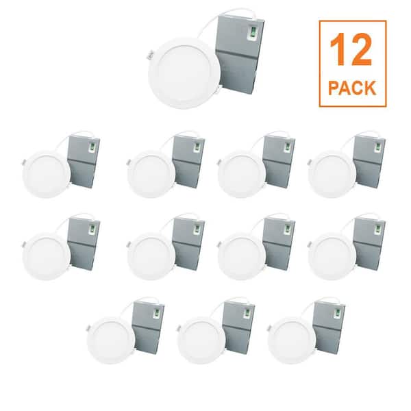ETI LIGHTING Altair 6 in. Canless Downlight High Output 1200 Lumens ...