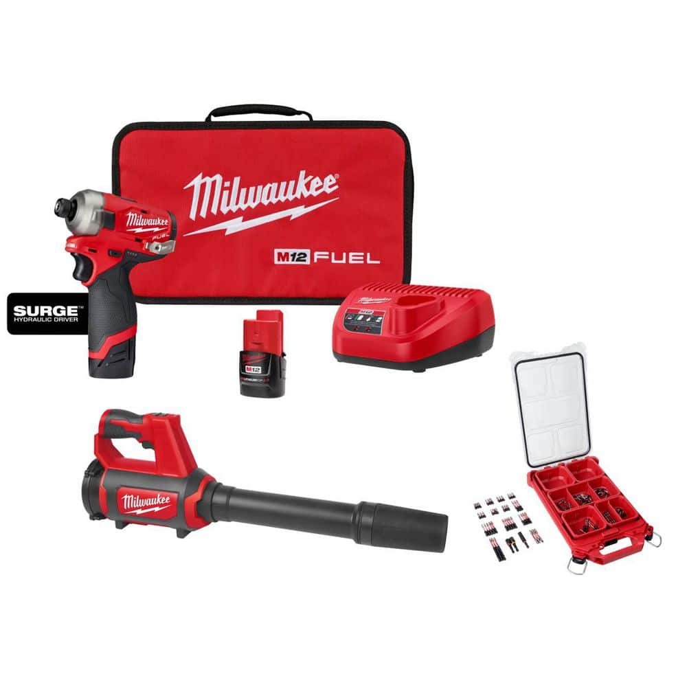 Reviews for Milwaukee M12 FUEL SURGE 12V 1/4 in. Hex Impact Kit with ...
