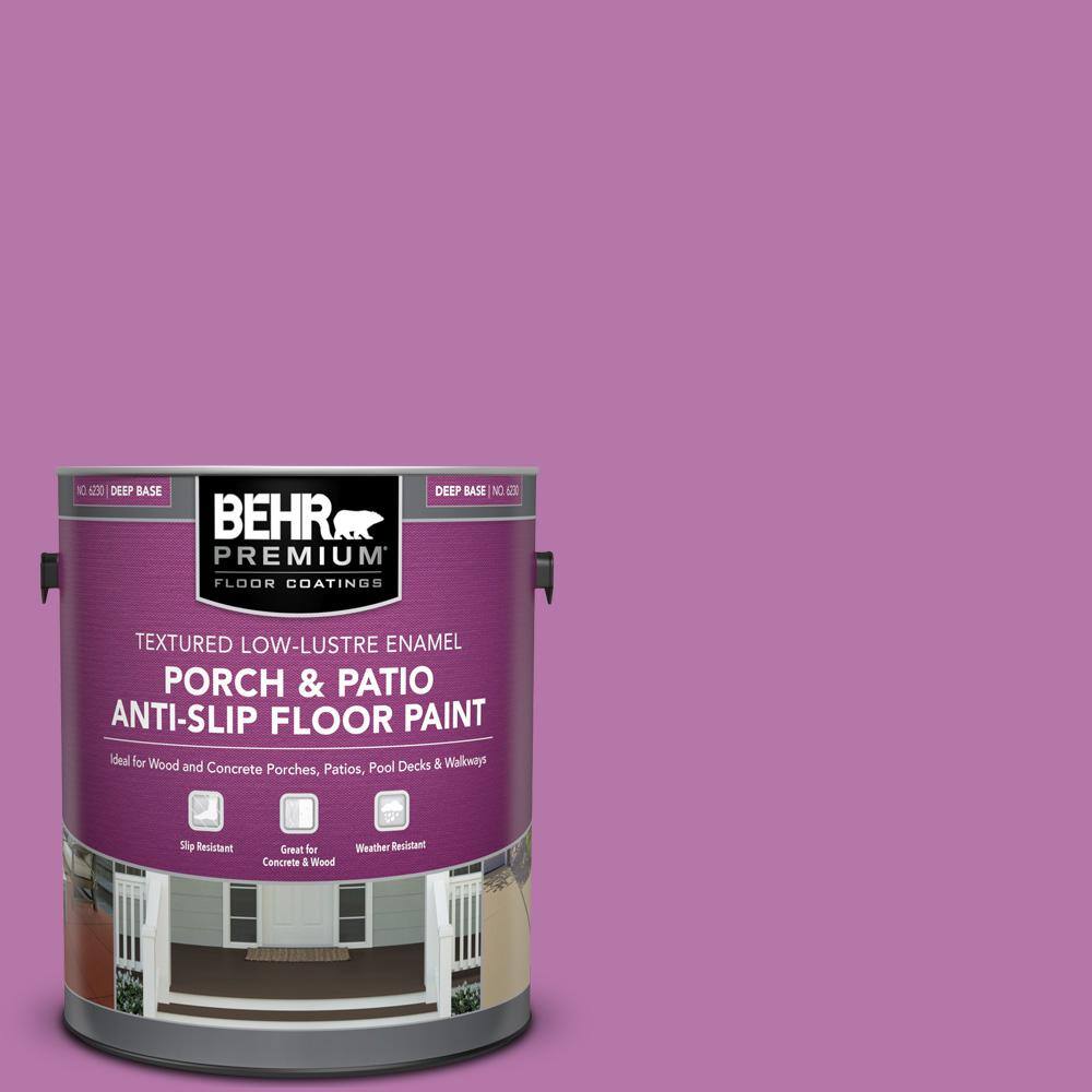 BEHR PREMIUM 1 gal. #P110-5A Eccentric Magenta Textured Low-Lustre ...