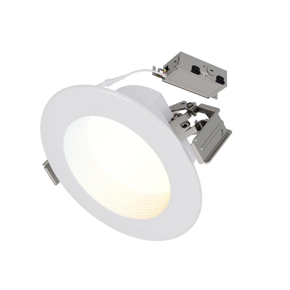 HALO RL 4 in. Adjustable Canless Recessed LED Downlight for New ...