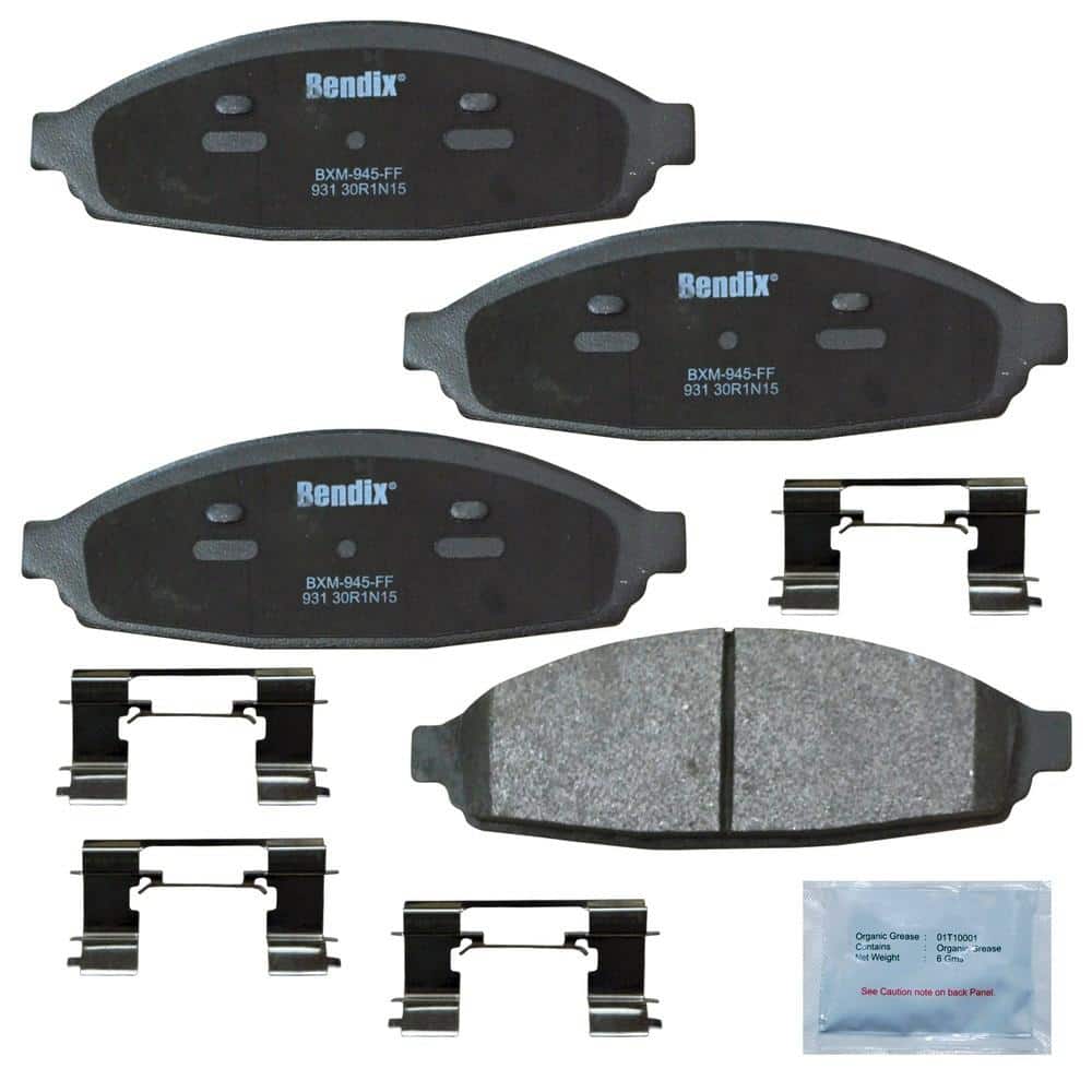 Bendix Premium Copper Free Disc Brake Pad Set CFM931 - The Home Depot