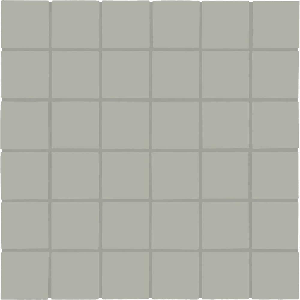 Reviews for Daltile Restore Ash Gray 12 in. x 12 in. Matte Ceramic ...