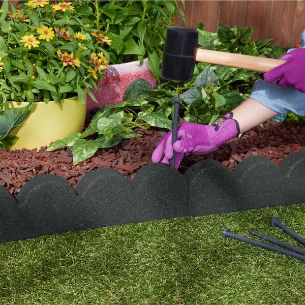 Interlocking Border Edging Garden Landscape Edging Borders, Plant