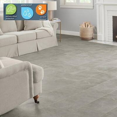Click Lock - Vinyl Tile Flooring - Vinyl Flooring - The Home Depot