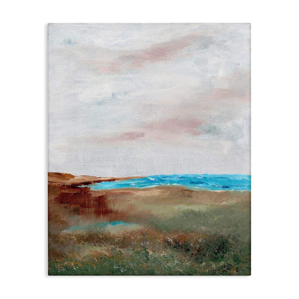 Stupell Industries Seascape Brushed Landscape by Nikita Jariwala Unframed Nature Graphic Art ...