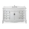 Benton Collection Beckham 56 in. W x 22 in D. x 36 in. H Bath Vanity in ...
