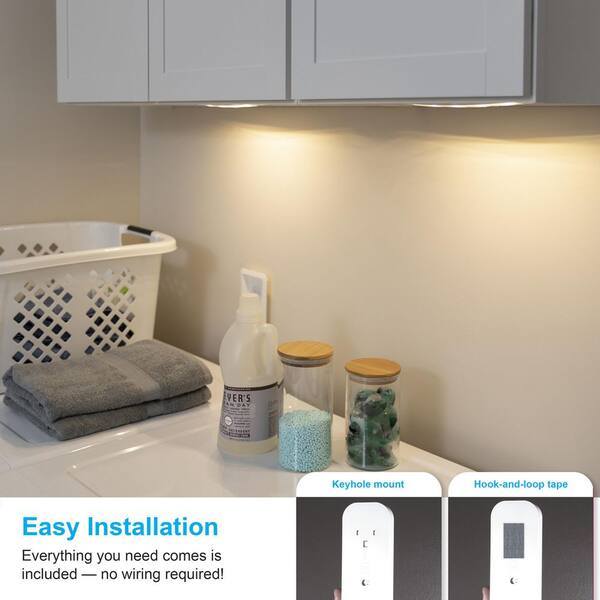 LED Tap Light GE Color Changing - 12 Inch Wireless Under Cabinet ...