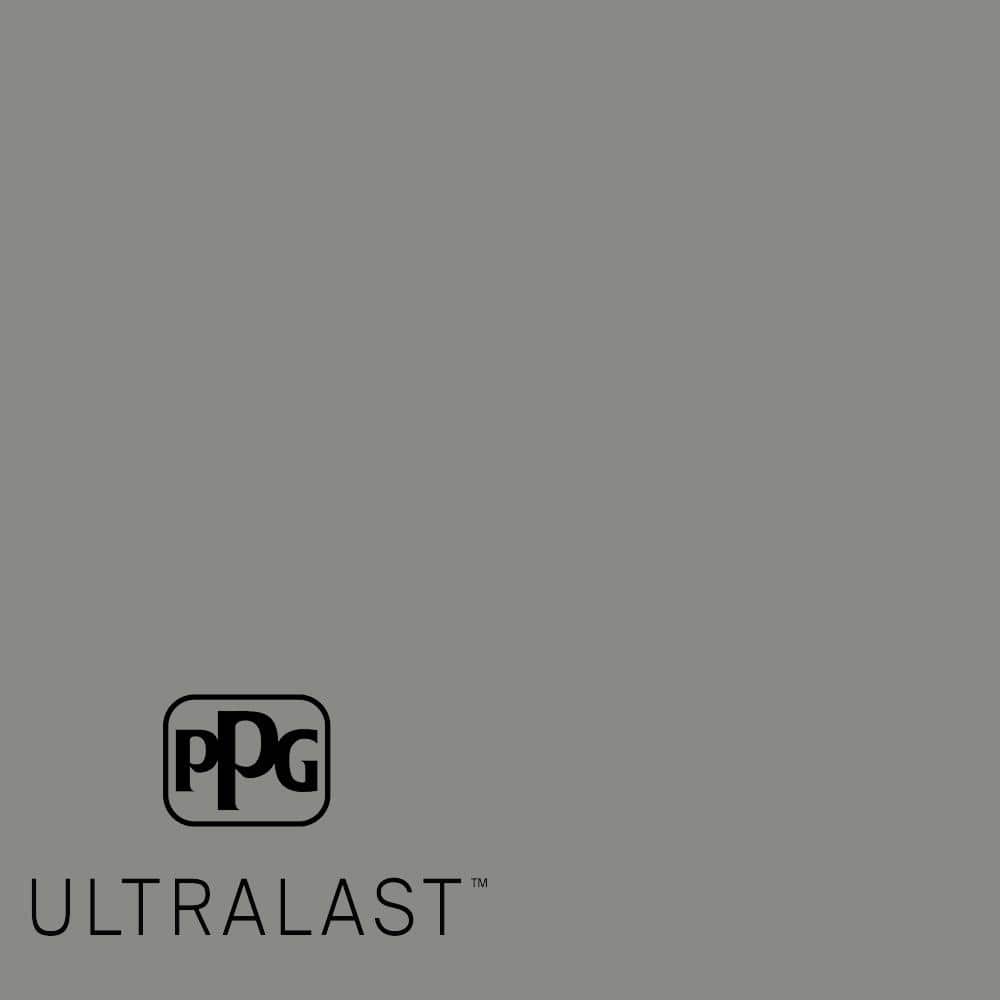 PPG UltraLast 1 gal. #PPG1010-5 Downpour Semi-Gloss Interior Paint and ...