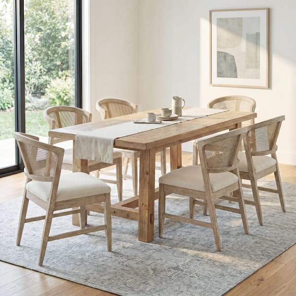 CHRISTOPHER KNIGHT HOME Syrix Modern Rustic Natural Finish Wood Beige ...