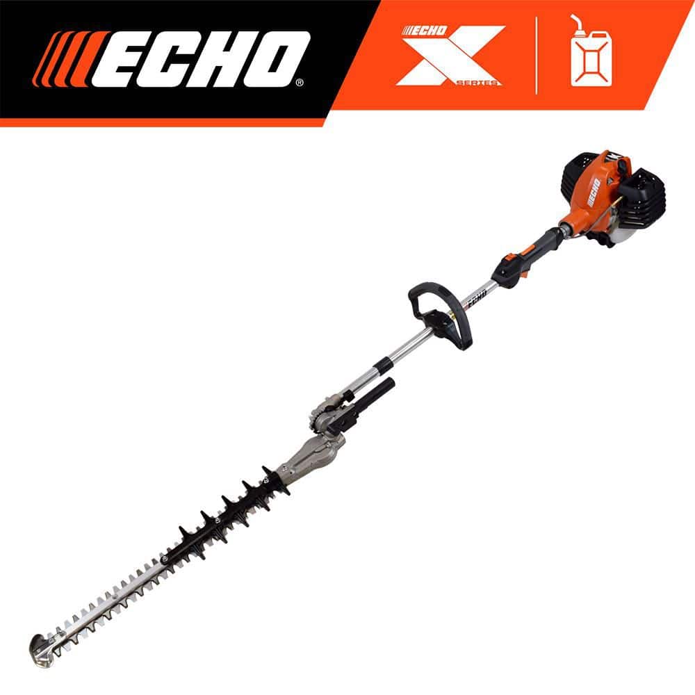 ECHO 21 in. Blades 25.4 cc Gas 2-Stroke X Series Pro Commercial Grade 10 Position Articulating ...