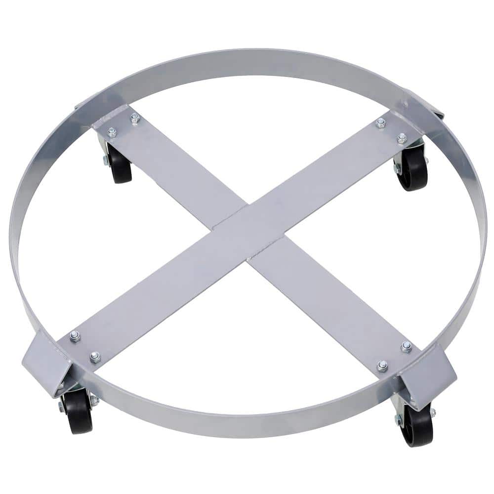 maocao hoom 2-Piece Drum Dolly for 55Gal. Drums Barrel Dolly with 4 ...