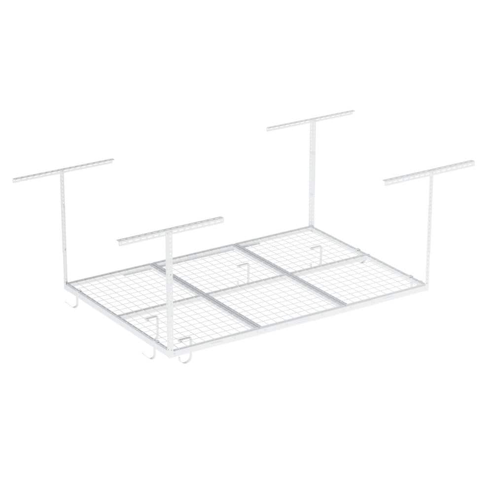 FLEXIMOUNTS OHK Series 48 in. W x 72 in. D x 22-40 in. H White Ceiling ...