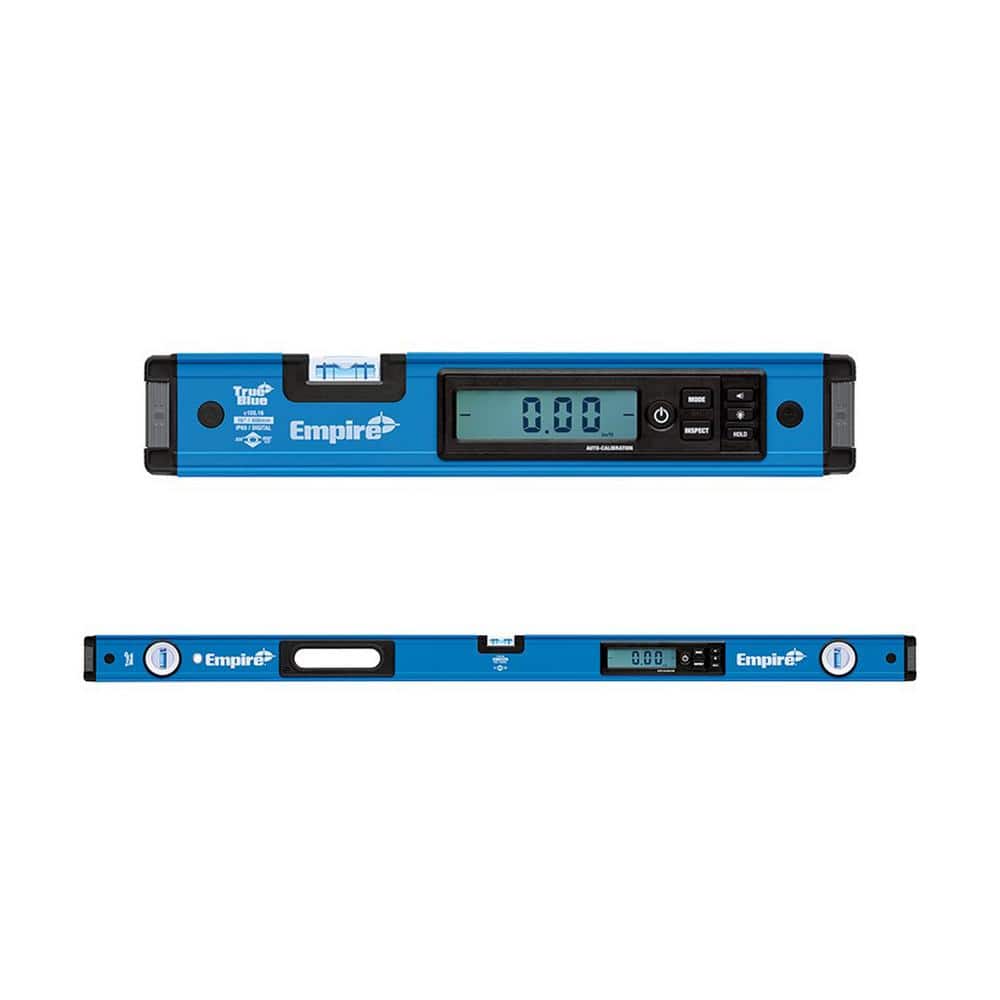 Empire 16 in. True Blue Digital Box Level with 48 in. True Blue Digital ...