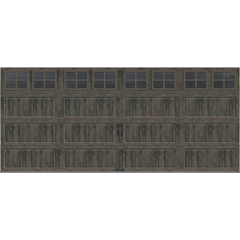 Clopay Gallery Steel Long Panel 16 ft x 7 ft Insulated 18.4 R-Value ...