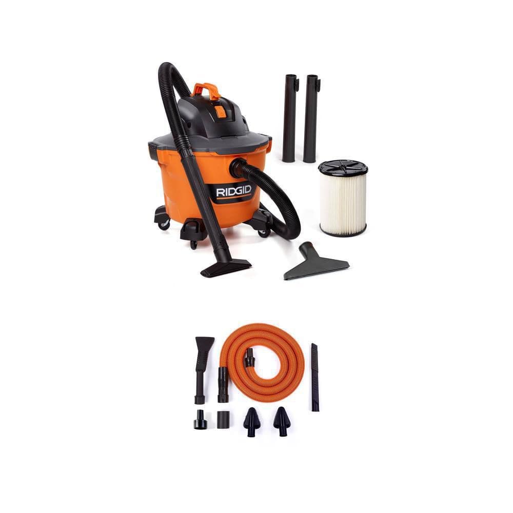 RIDGID 9 Gal. 4.25 Peak HP NXT Shop Vacuum HD0900 Wet Dry Vac with ...