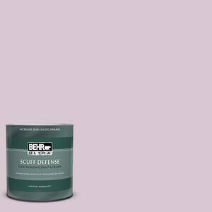 BEHR PREMIUM PLUS 5 gal. #S110-2 Orchid Haze Satin Enamel Low Odor ...