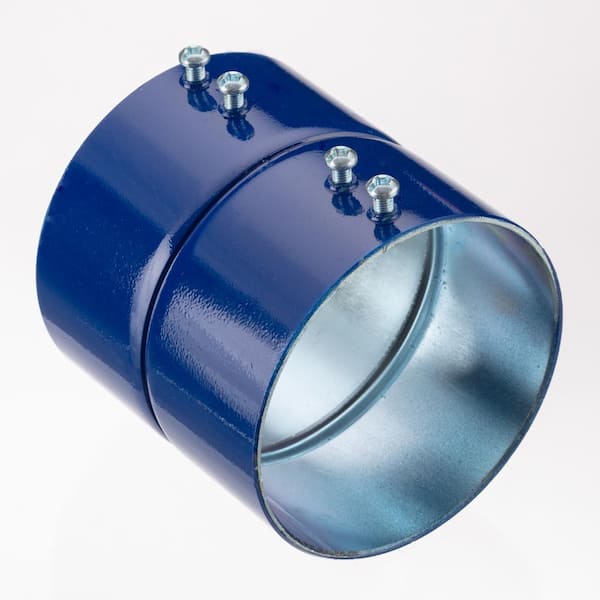 BRIDGEPORT 4 in. Color-Coded Blue EMT Couplings (6-Pack) 249-SBLU - The ...