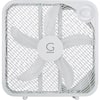 GENESIS 20 in. Box Fan 3-Settings Silent Cooling Technology Carry ...