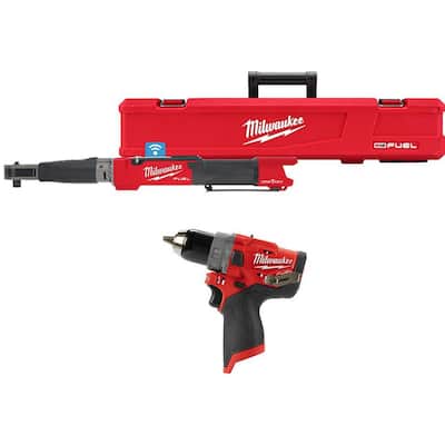 Milwaukee M12 FUEL One-Key 12-Volt Lithium-Ion Brushless Cordless 1/2 ...