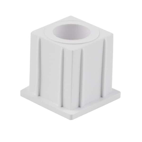 Deckorators Estate White Plastic Horizontal Baluster Connector (20-Pack ...