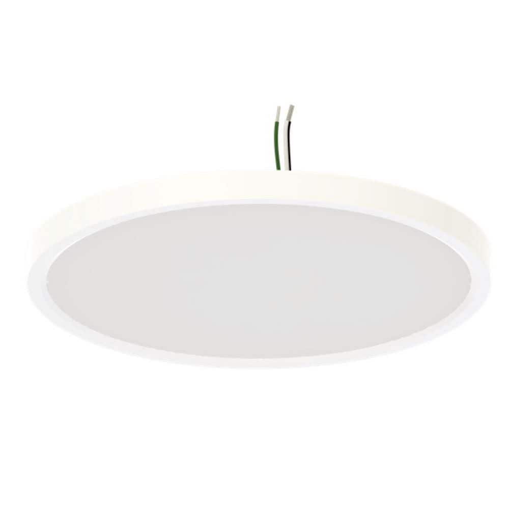 HALCO LIGHTING TECHNOLOGIES 9 in. Surface Mount Disk Adjustable CCT IC ...