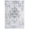 Lavish Ivory/Gray 8 ft. 10 in. x 11 ft. 10 in. Medallion Area Rug ...