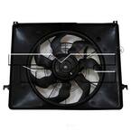 TYC Dual Radiator and Condenser Fan Assembly 2008-2011 Ford Focus 2.0L ...