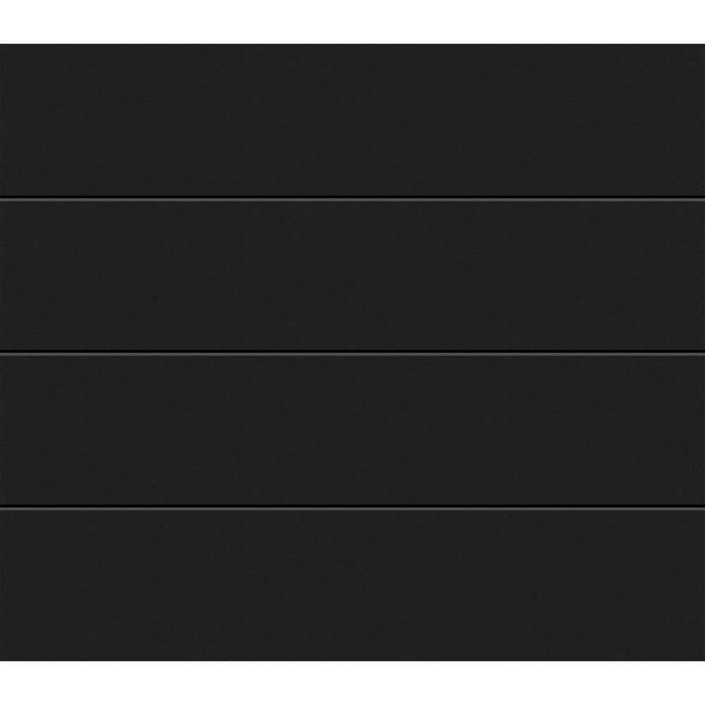 Clopay Modern Steel 8 ft x 7 ft Insulated 18.4 R-Value Matte Lustra ...