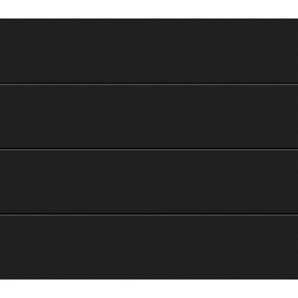 Clopay Modern Steel 8 ft x 7 ft Insulated 18.4 R-Value Matte Lustra ...